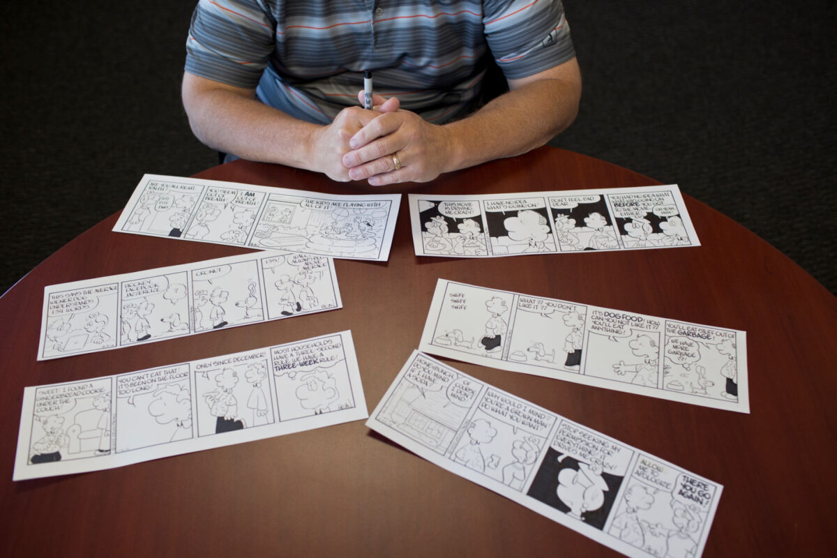Drabble cartoonist Kevin Fagan shares how he makes his career with four ...